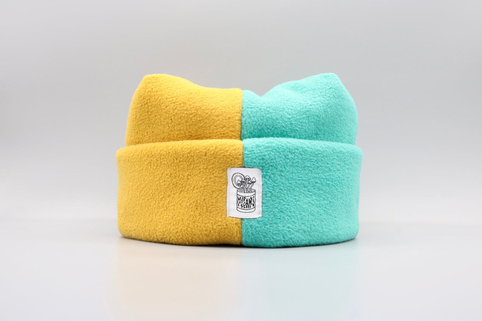Mustard/Turquoise – MadBeans Beanies